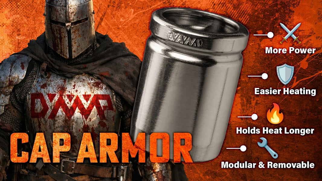 Cap Armor for DynaVap: Heat Retention Upgrade for Stronger Extraction ...