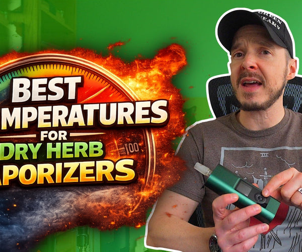 Best Temperatures for Dry Herb Vaporizers (Light to Intense) – Sneaky ...